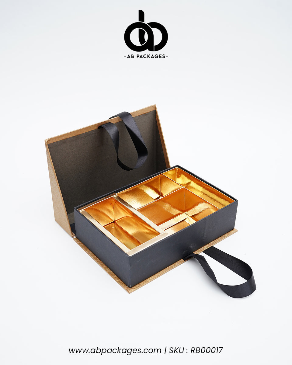 Zamzam Gold & Black Hajj Mubarak Gift Box – AB PACKAGES